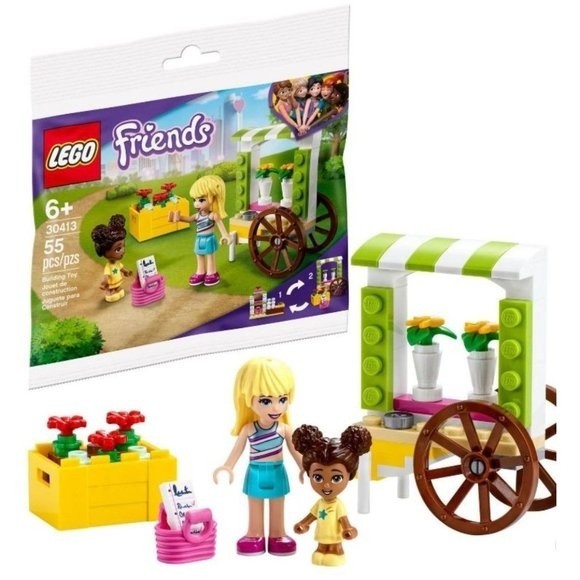 Lego | Toys | Lego Friends Flower Cart 343 Lego Set Lego Friends And ...
